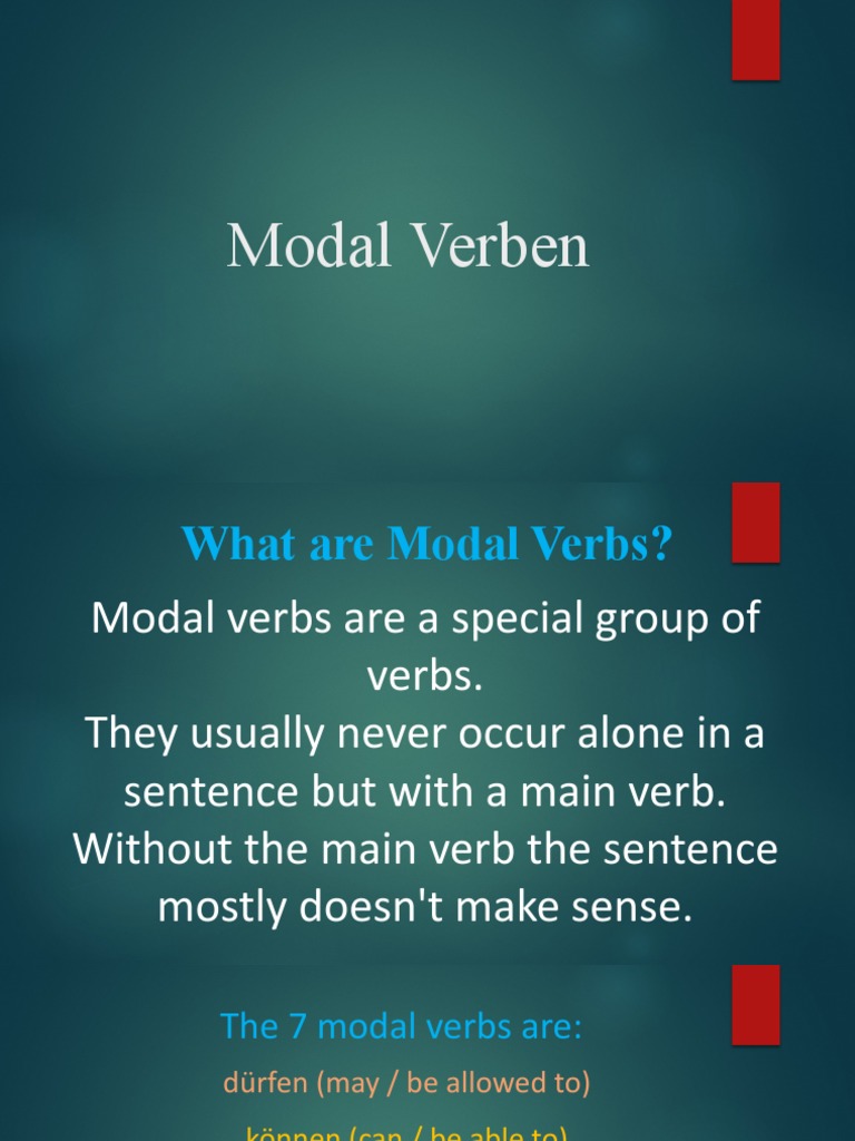 Modal Verben Pdf