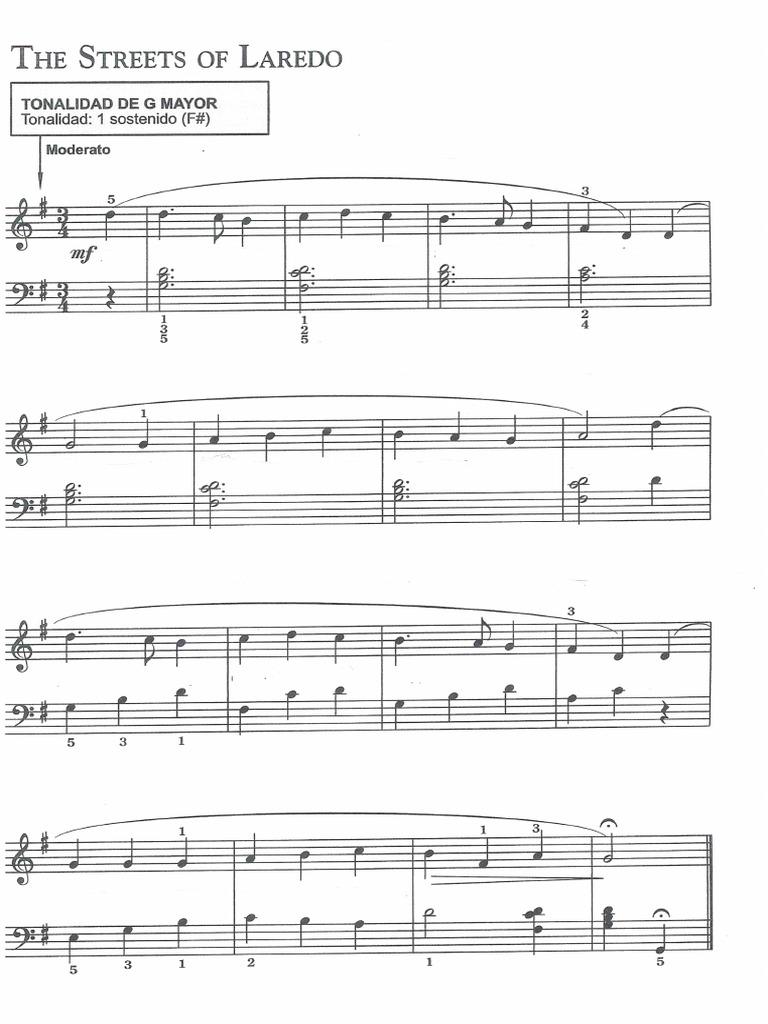 The Streets of Laredo | PDF