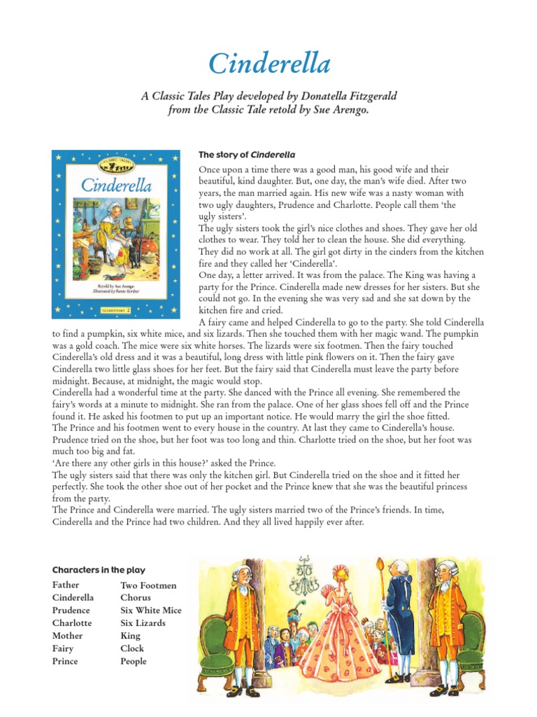 Cinder Ella Play | PDF | Cinderella | Leisure