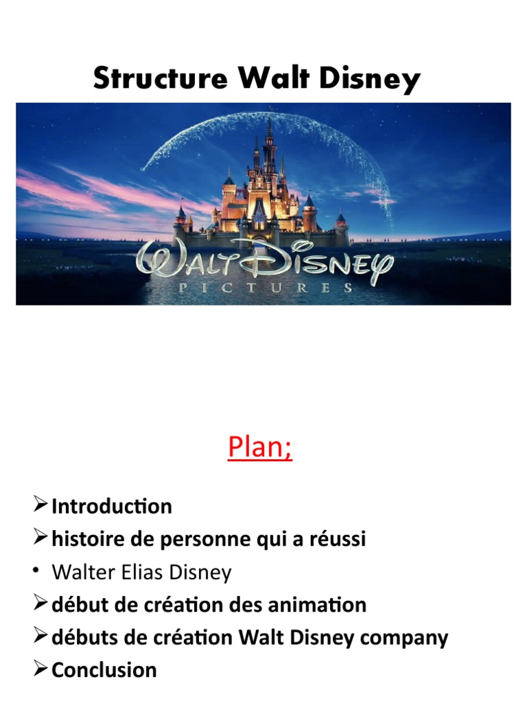 Structure Walt Disney | PDF