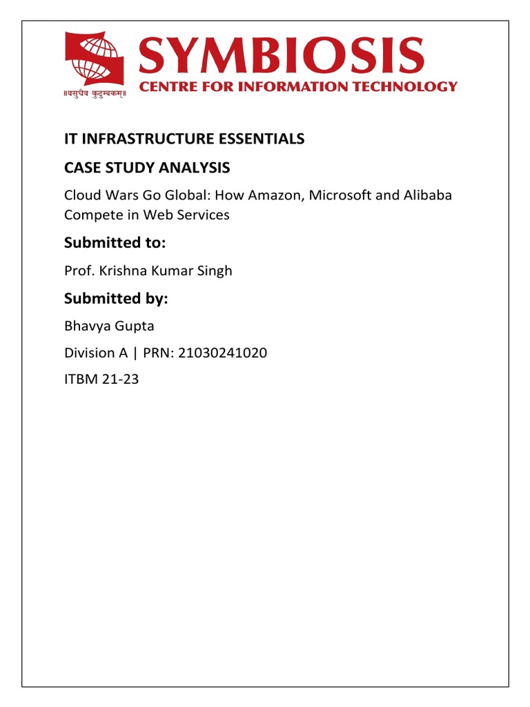 BhavyaGupta - Cloud Wars Go Global How Amazon Microsoft and Alibaba Compete in Web Services ...