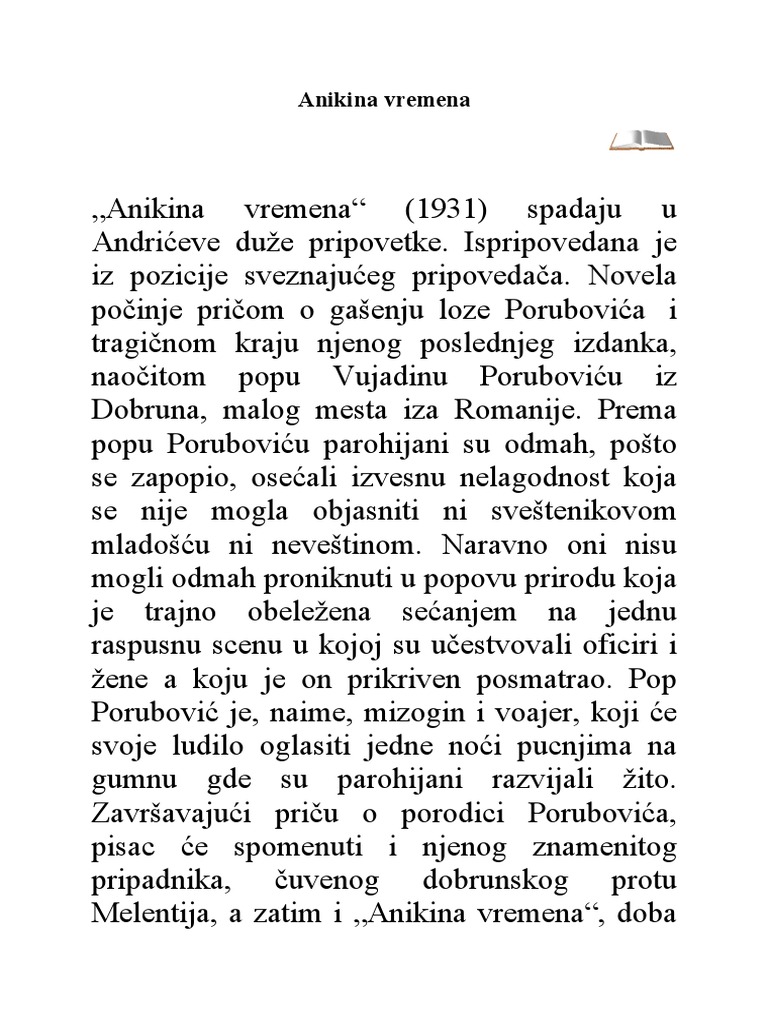 Anikina Vremena Compress | PDF