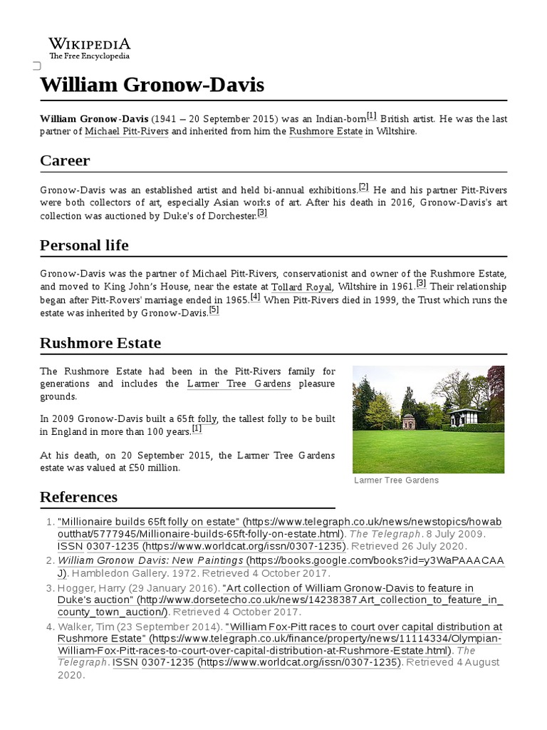 William Gronow Davis | PDF