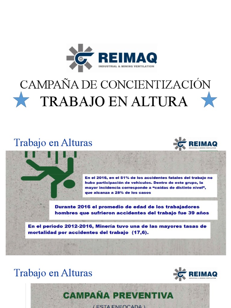Campaña - Trabajo en Altura | PDF