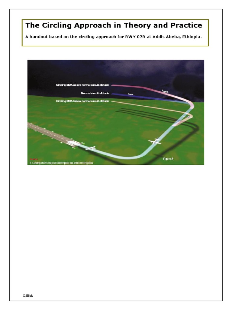 Circling Approach Briefing - English Version | PDF | Aviation Safety ...