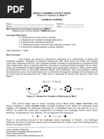 S2 Chemistry: Bonding and Structure Notes | PDF | Chemical Bond ...