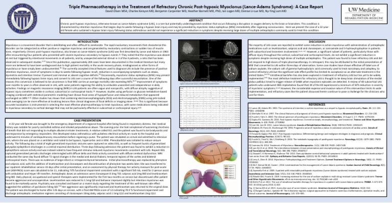 DOlsen AAPMR Poster | PDF | Epilepsy | Clinical Medicine
