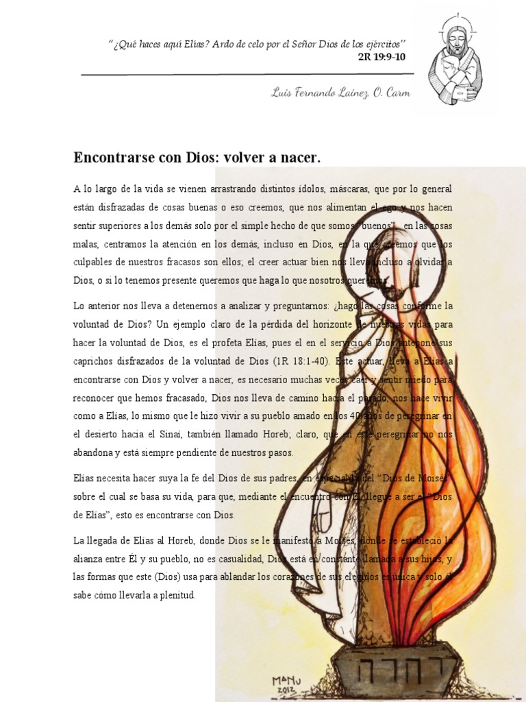 Encontrarse Con Dios, Volver A Nacer | PDF | Elijah | Moisés