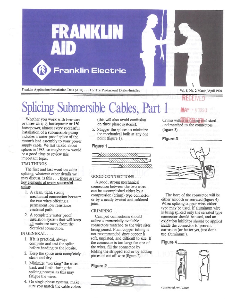 Article - Splicing Sub Cable-Part 1 and 2 | PDF