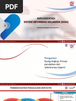 Panduan Aplikasi New SIGA BKKBN | PDF