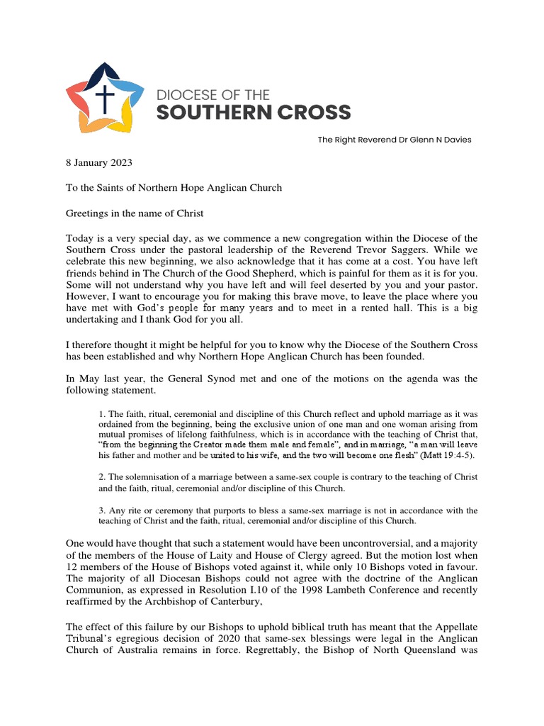 Letter To NHA From GND | PDF | Bishop | Catholic Church