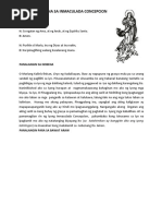 Panalangin NG Pagsisisi | PDF