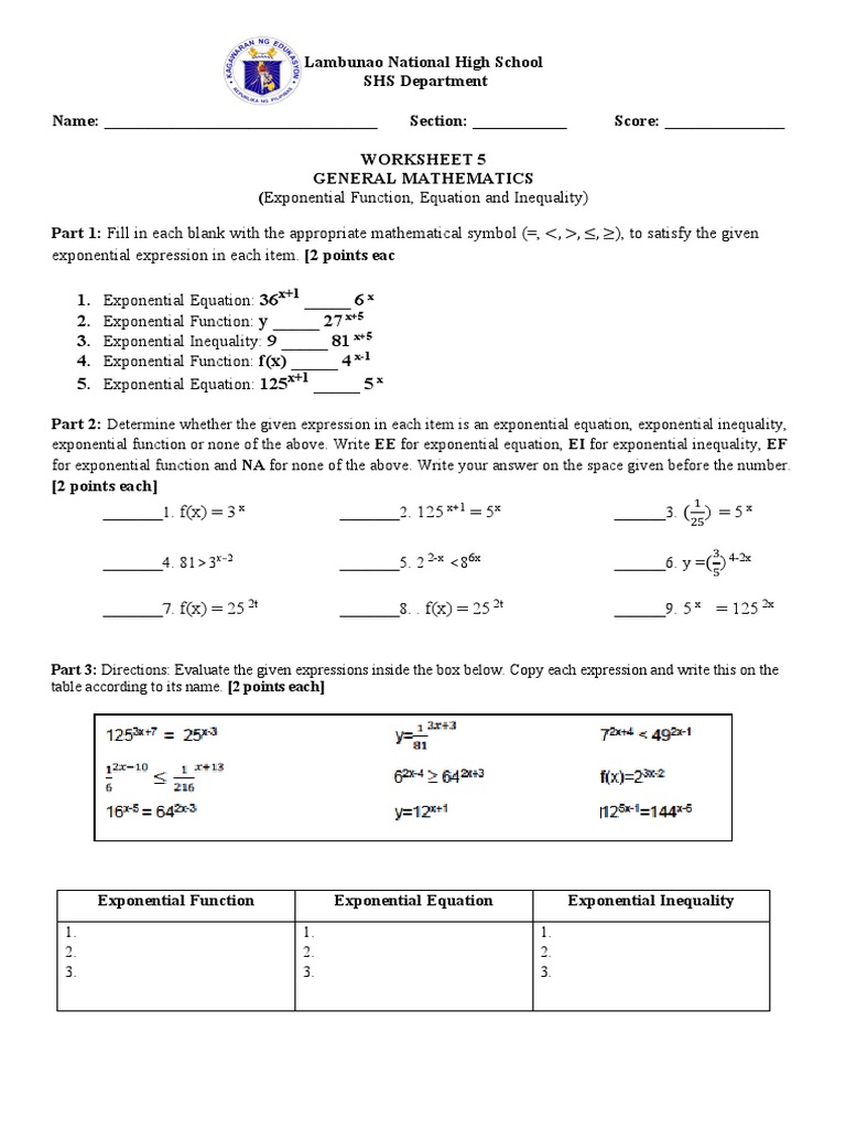 Problem Set | Download Free PDF | Equations | Inequality (Mathematics)