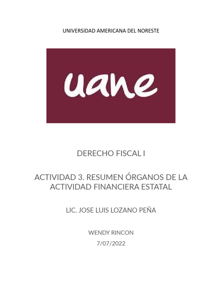 UANE | PDF | Ciudad de México | México