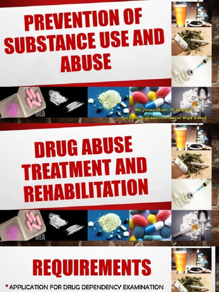 Prevention and Control of Substance Use and Abuse | PDF