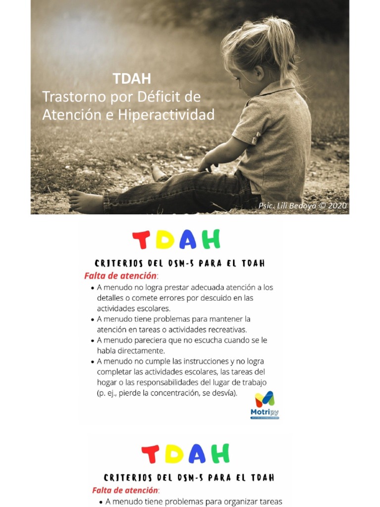 Tdah Presentación Con Memes para Psicoeducación | PDF | Desorden ...