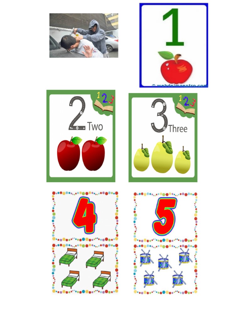 Numeros de 1 Al 9 | PDF