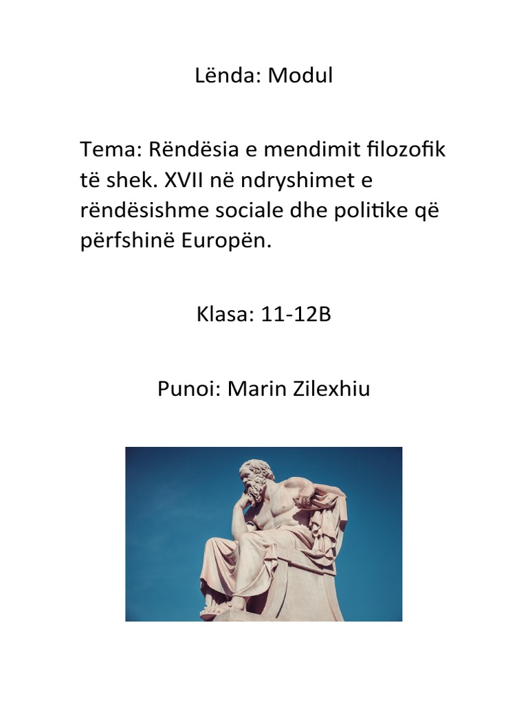 Filozofi-Tremujori 2 | PDF
