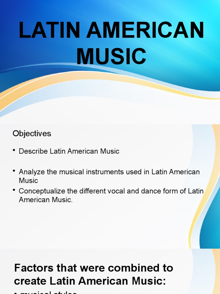 Latin American Music: Forms & Styles | PDF | Ballroom Dance | Dances