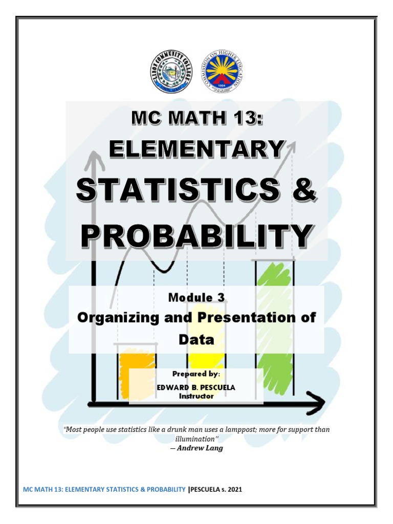MC Math 13 Module 3 | PDF | Histogram | Chart
