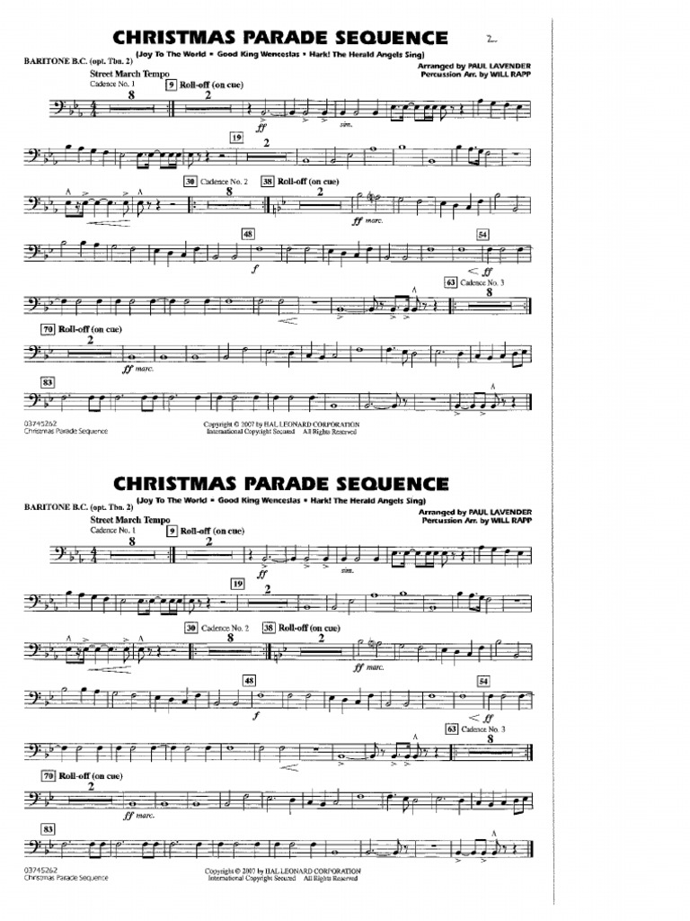 Baritone Bc-Trombone 2 | PDF