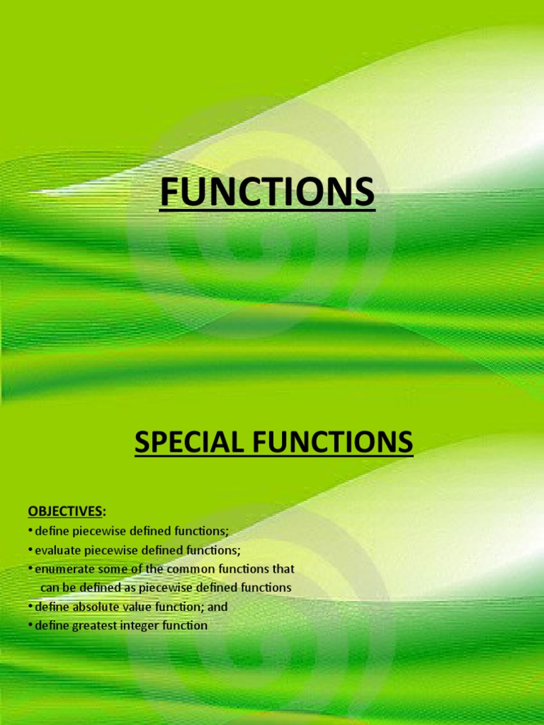 Functions Piecewise Functions Lesson 4 Ver2 | PDF | Function (Mathematics) | Temperature