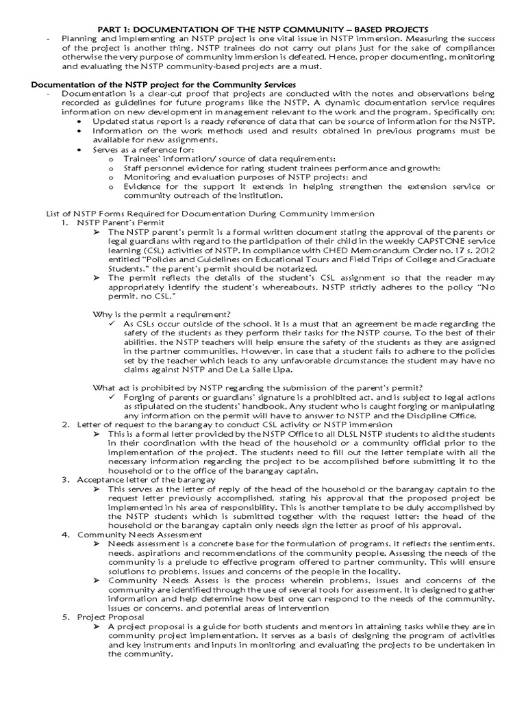 Module 5-NSTP | PDF | Needs Assessment | Evaluation