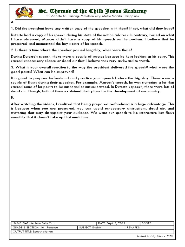 Speech Matters | PDF