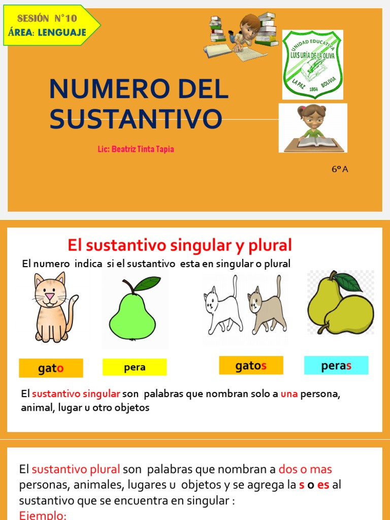 10 Numero Del Sustantivo | PDF