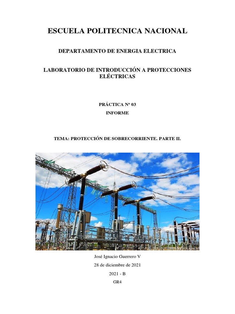 Ajuste de Relés de Sobrecorriente | PDF | Relé | Impedancia eléctrica