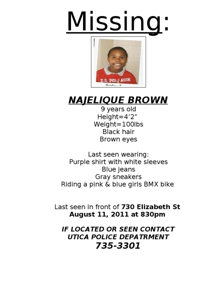 Missing Poster | PDF