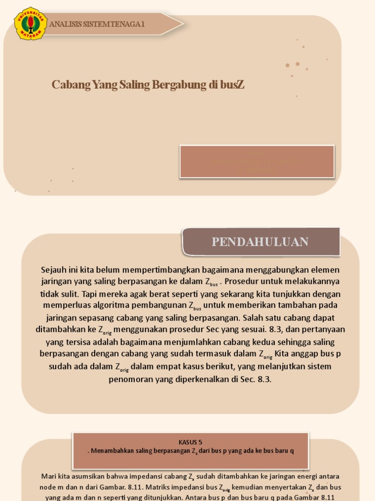 Algoritma Zbus untuk Cabang Terhubung | PDF