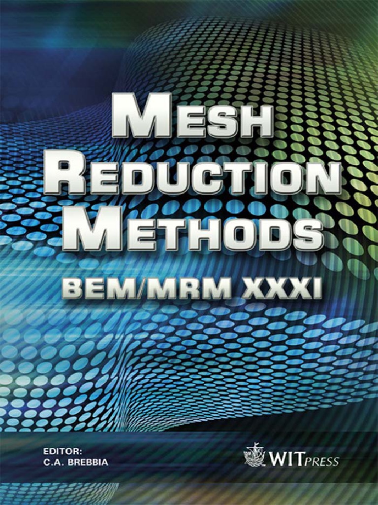 Mesh Reduction Methods - BEM MRM XXXI (PDFDrive) | PDF | Boundary Element Method | Equations