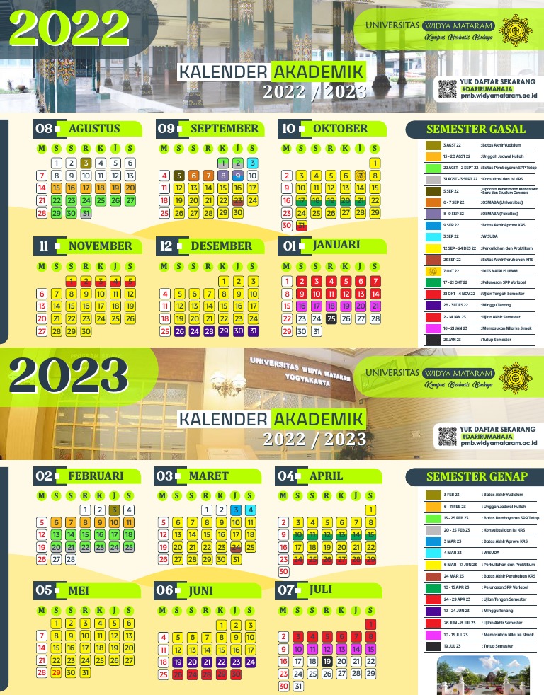 Kalender Akademik UWM 2022/2023 | PDF