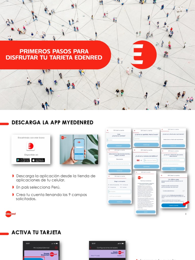 Usuario Edenred Primeros Pasos | PDF