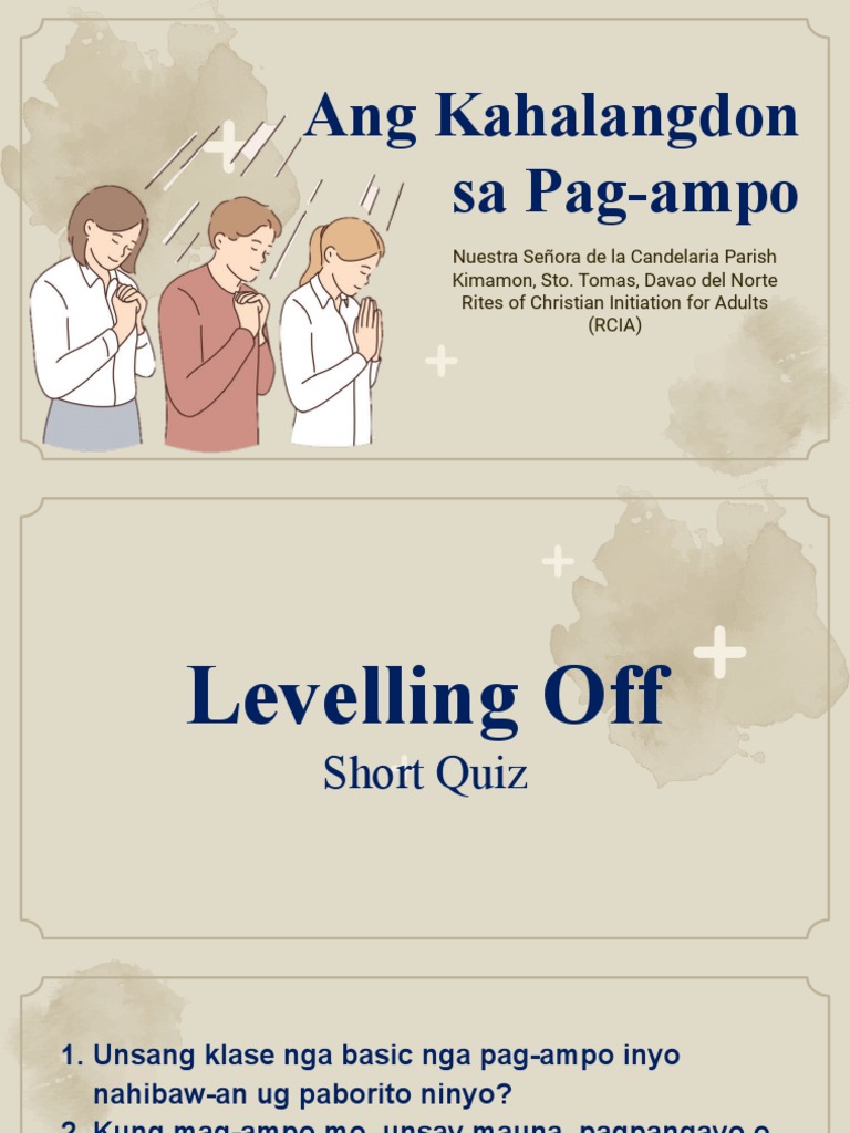 s3 Rcia Ang Pag Ampo | PDF