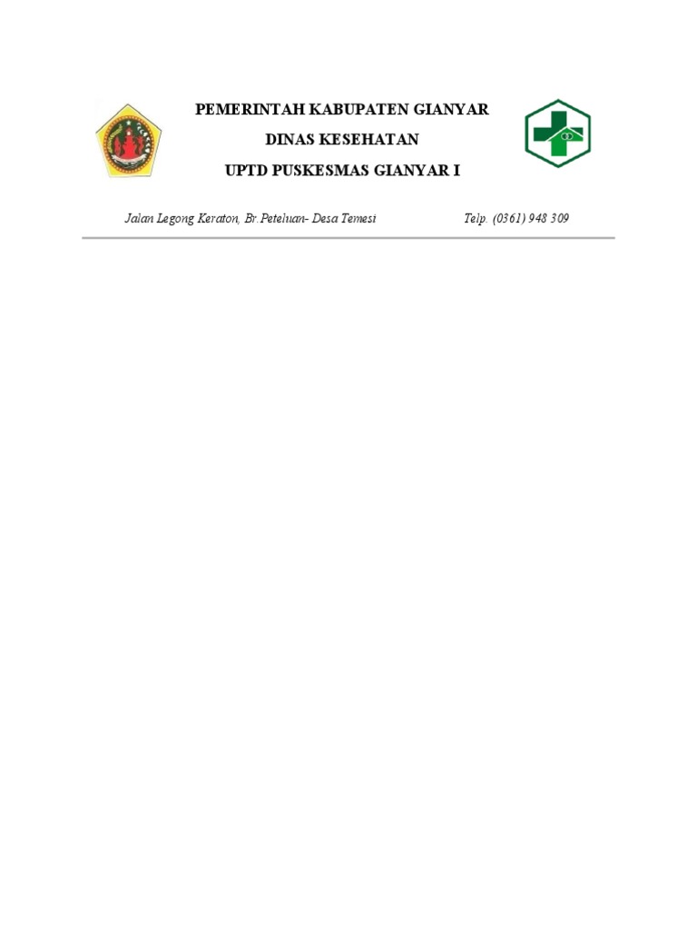 Kop Surat Gianyar 1 | PDF