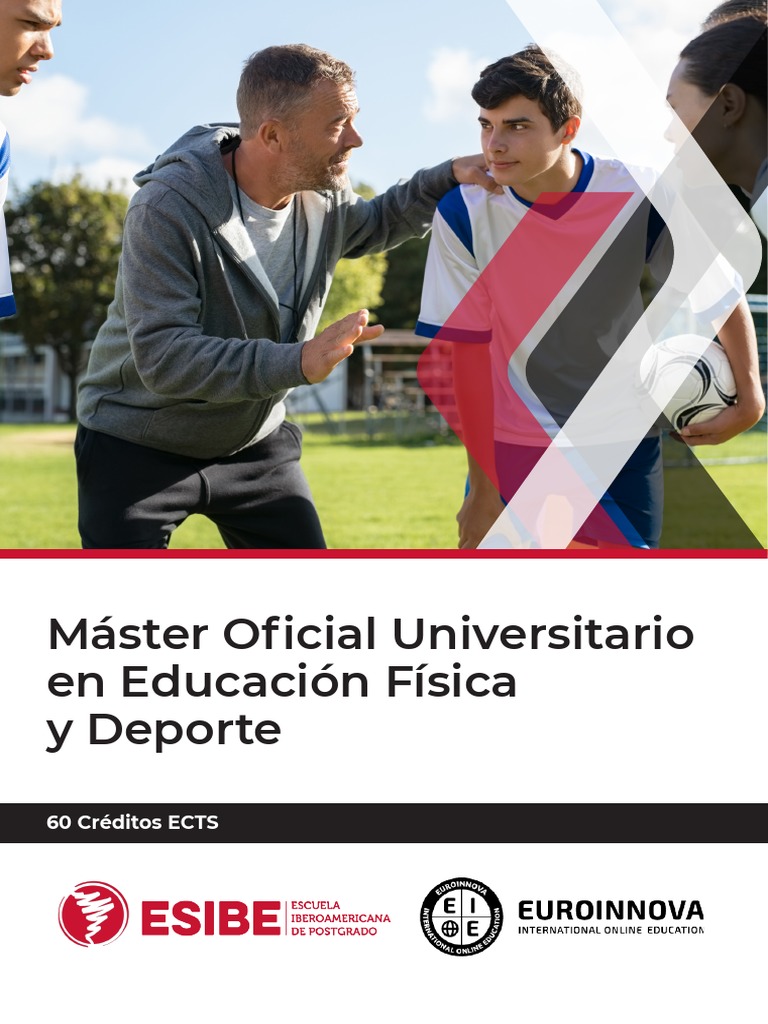 Master Oficial Universitario en Educación Física y Deporte + 60 ...