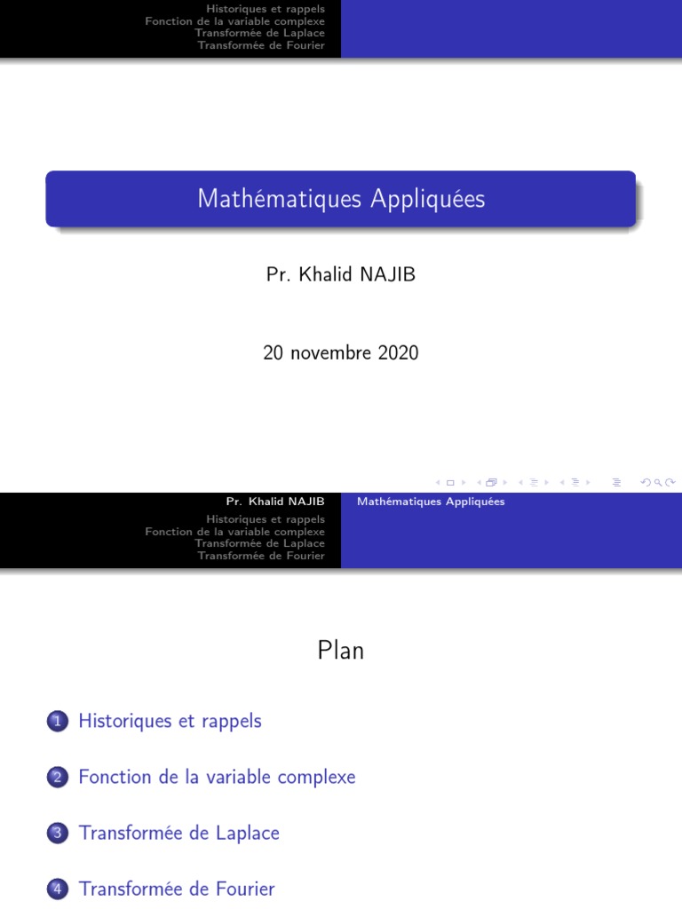 Cours Math Appl | PDF