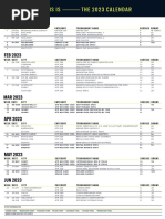 ATP Tour 2025 Tournament Schedule | PDF | Tennis Tournaments | Grand ...