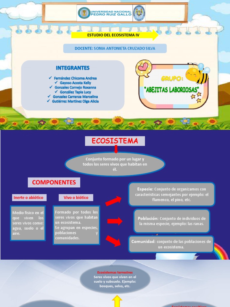 Ecosistema 1 | PDF | Ecosistema | Organismos