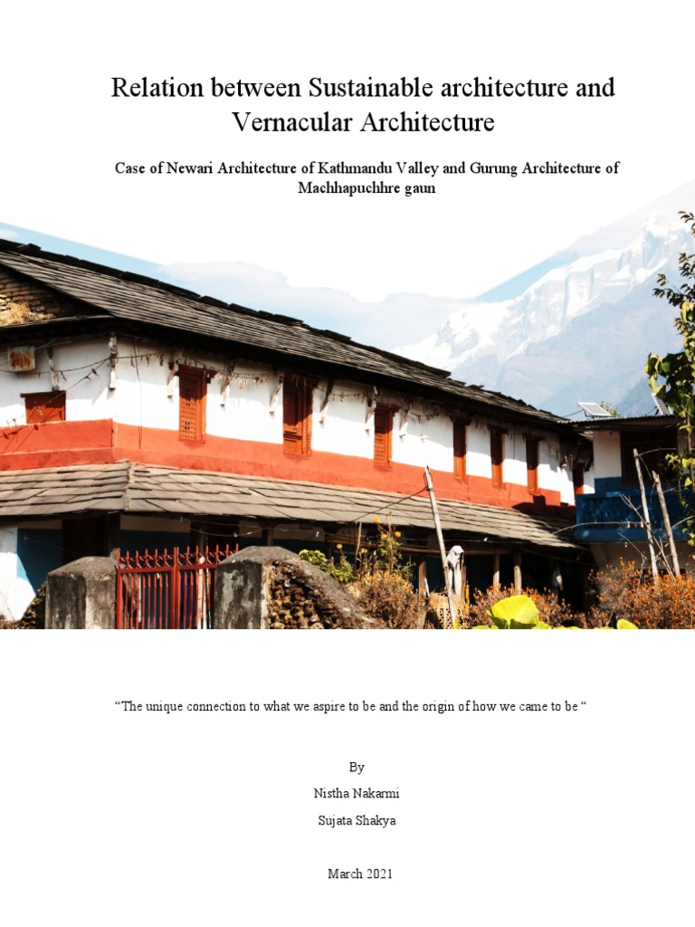 Report of Sustainable Architecture | PDF | Science | Methodology