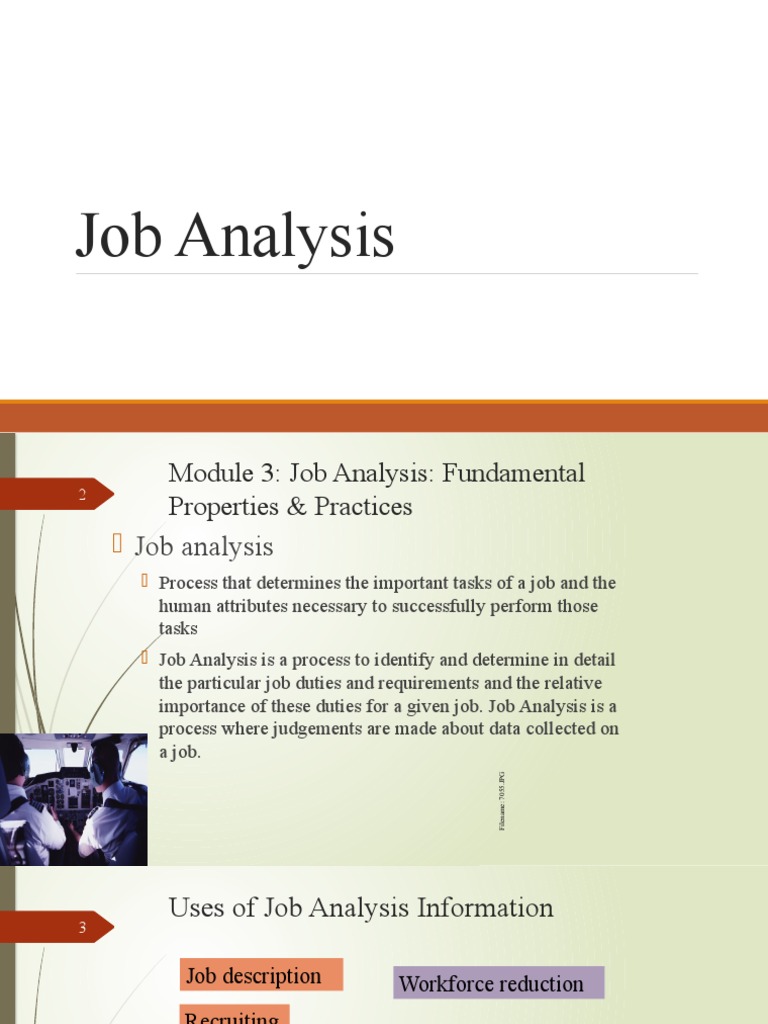 5 Job Analysis | PDF | Competence (Human Resources) | Behavioural Sciences