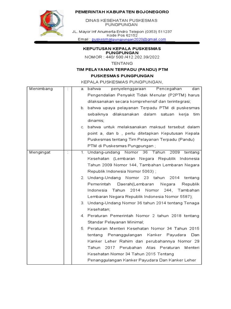 SK Pandu PTM 2021 | PDF | Pengembangan Diri