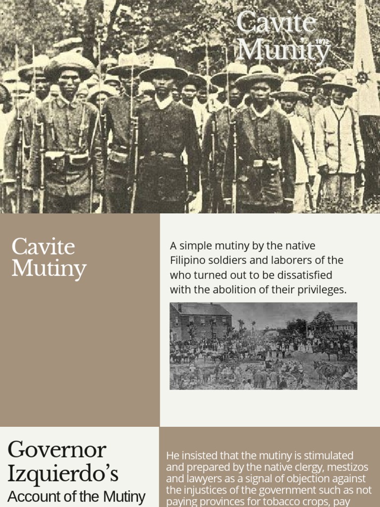 Cavite Mutiny | PDF | Philippines | Spanish Colonization Of The Americas