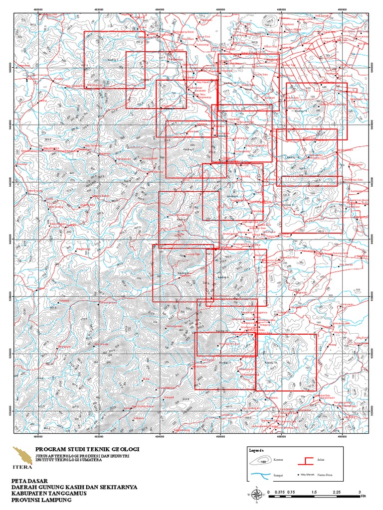 Peta Wilayah Kavling Gunung Kasih | PDF