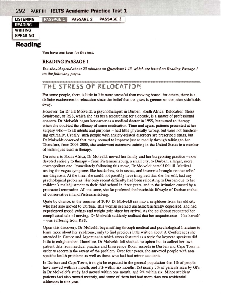 EXIT IELTS 3 - Reading | PDF