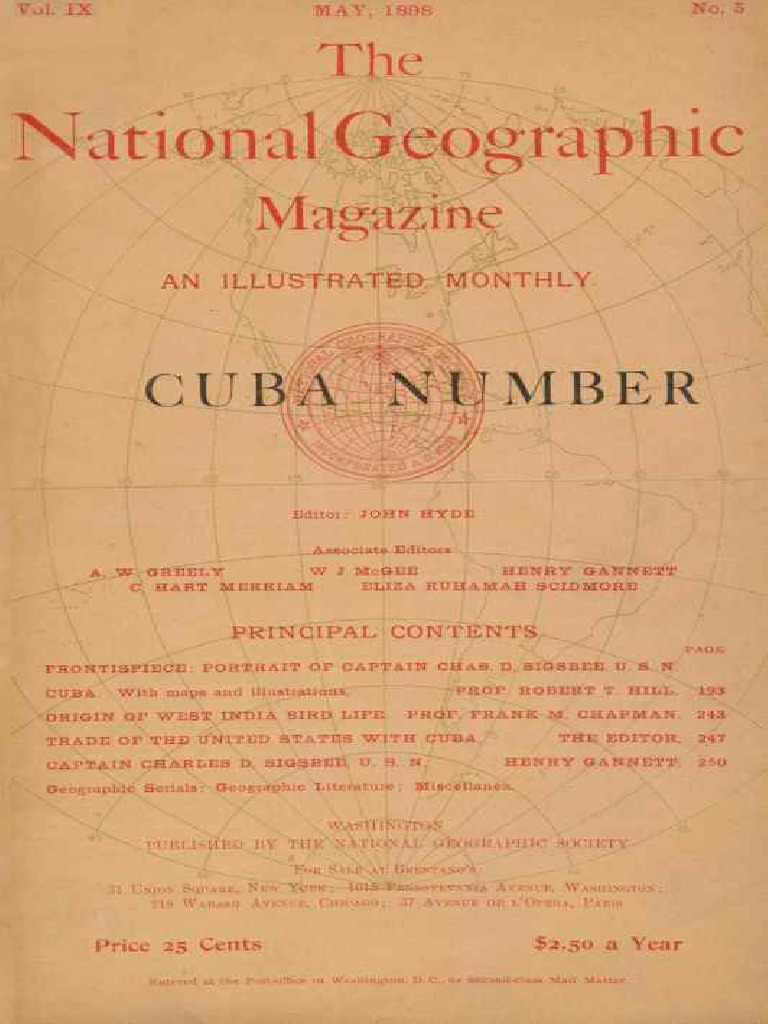 National Geographic - 1898-05 - May | PDF