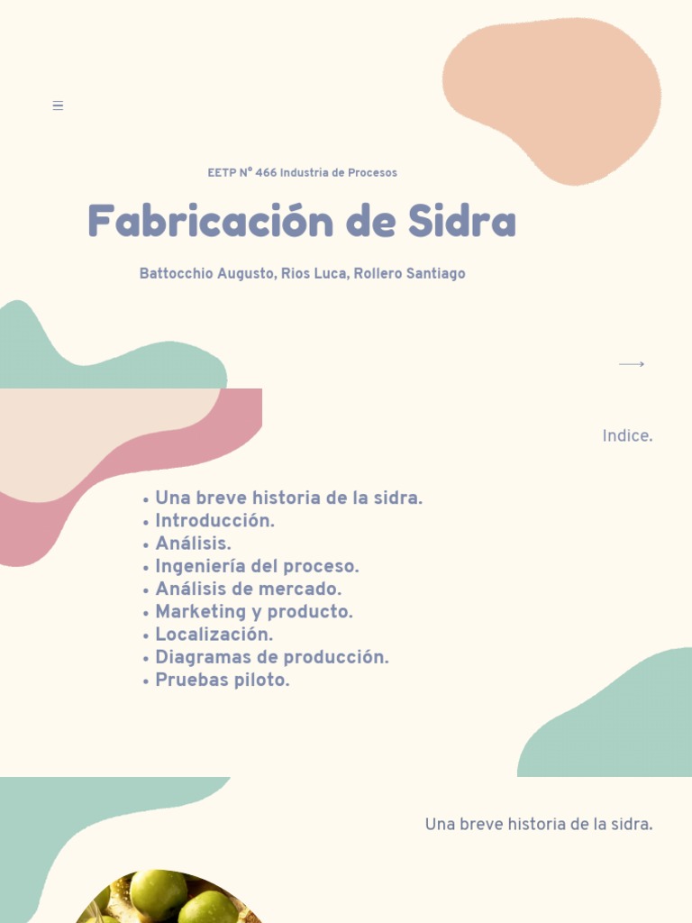 Sidra 1 | PDF | Sidra | Fermentación