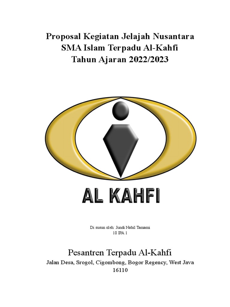 Cover Proposal Jundi Nabil | PDF